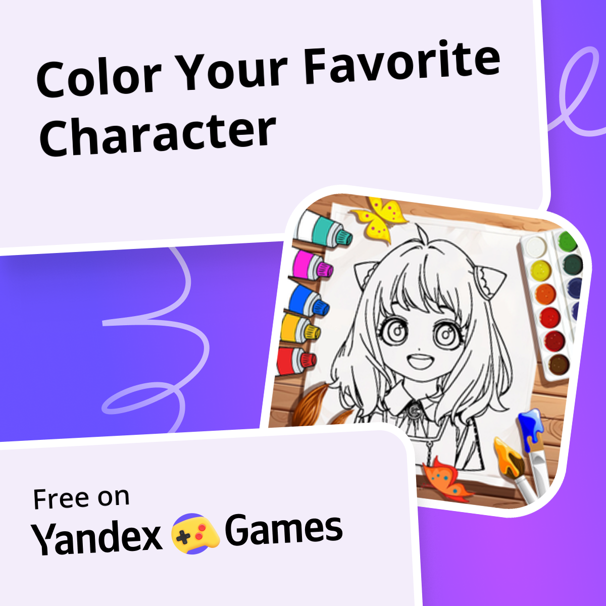 Color Your Favorite Character (by Game Camp) - play online for free on ...