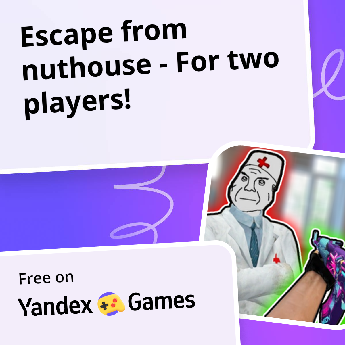 Escape from nuthouse - For two players! - play online for free on ...