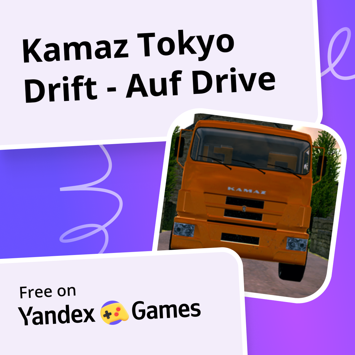 Kamaz Tokyo Drift - Auf Drive - play online for free on Yandex Games