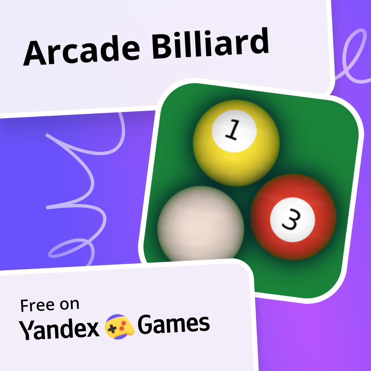 Arcade Billiard (by wilddev) - play online for free on Yandex Games