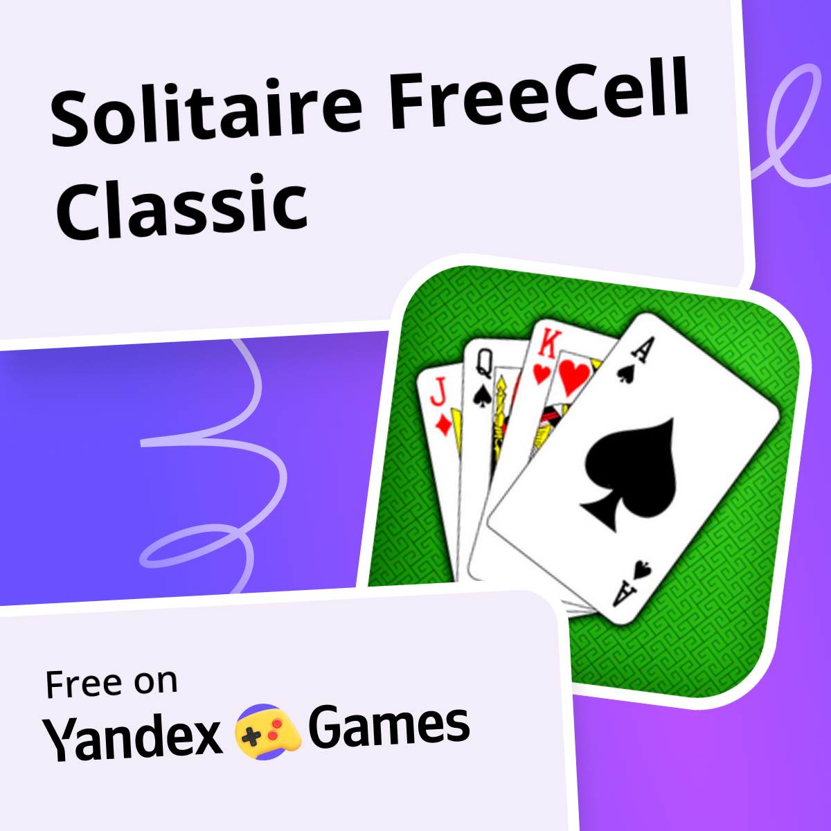 Solitaire FreeCell Classic - play online for free on Yandex Games
