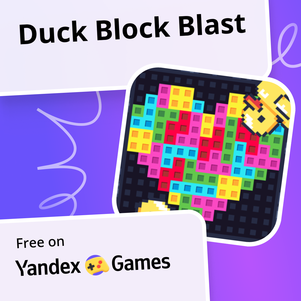 Duck Block Blast - play online for free on Yandex Games
