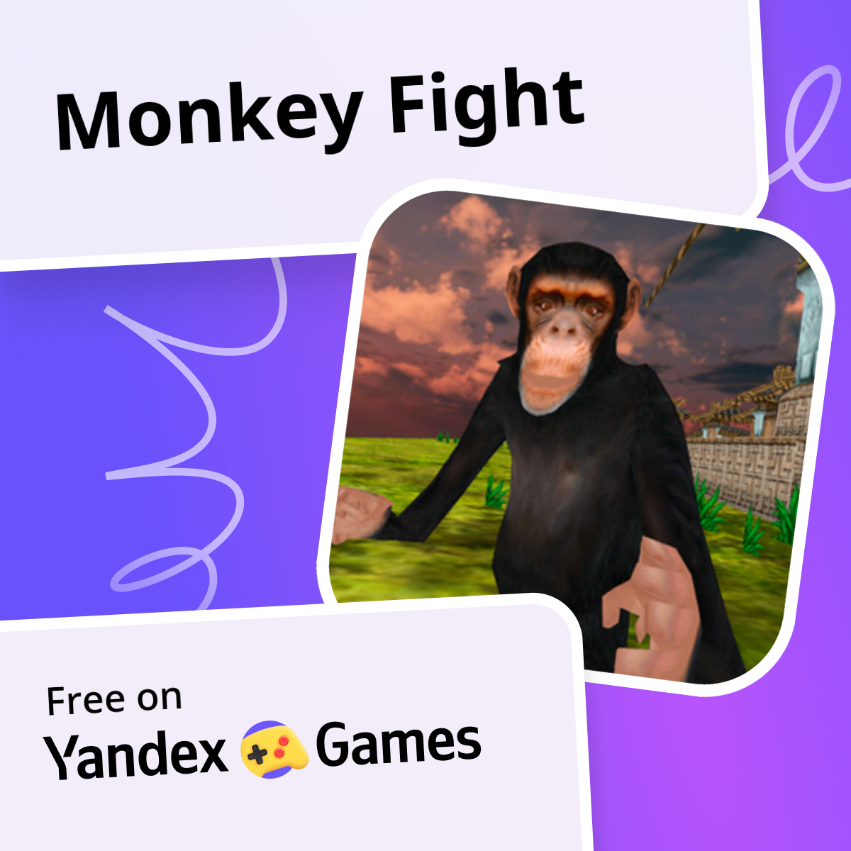 Monkey Fight (by Tsukuyomi1) - play online for free on Yandex Games