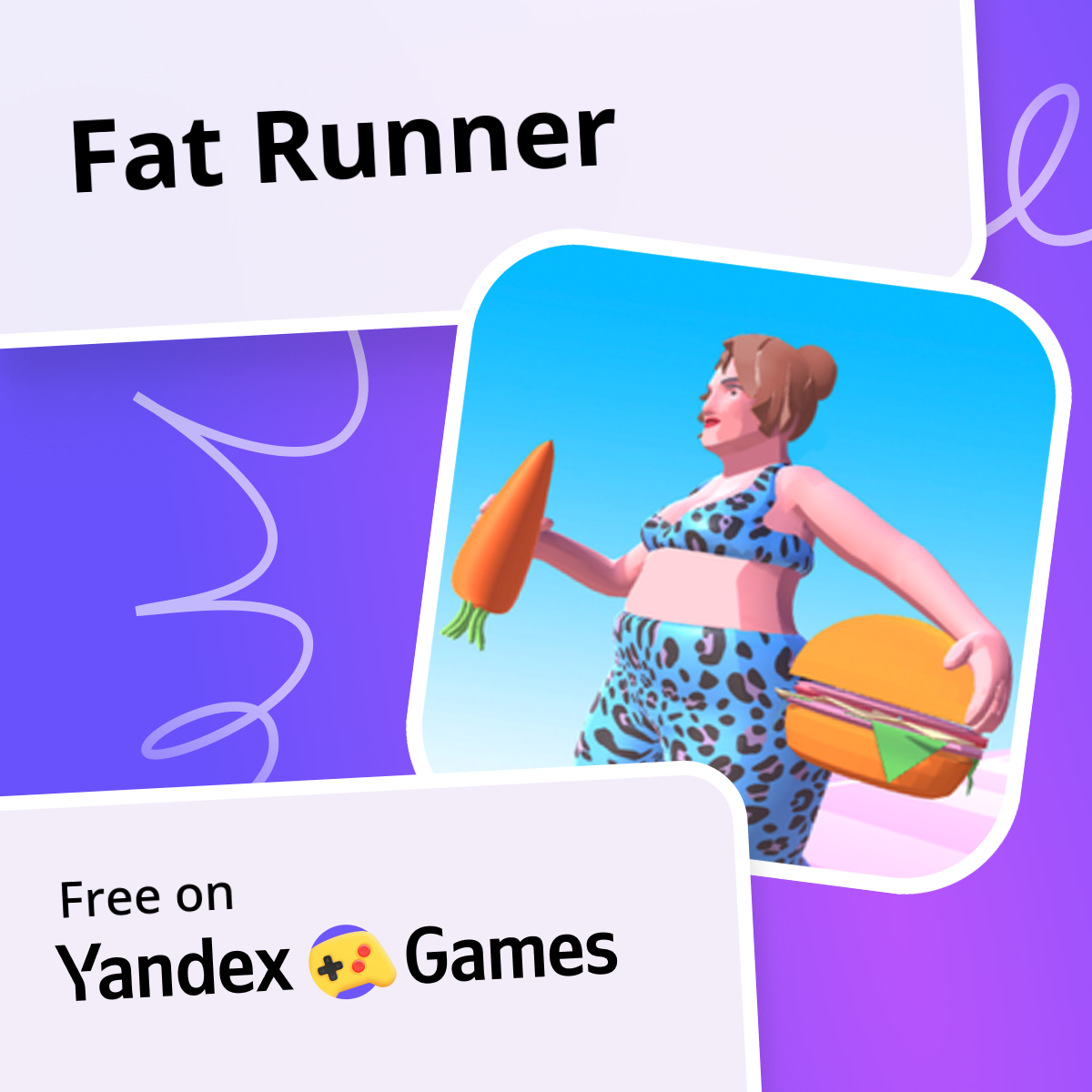 Fat Runner (by NorthLabGames) - play online for free on Yandex Games