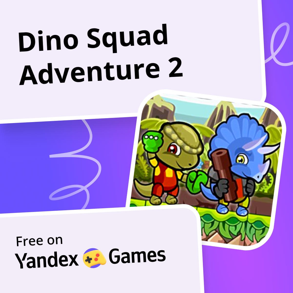 Dino Squad Adventure 2 - play online for free on Yandex Games