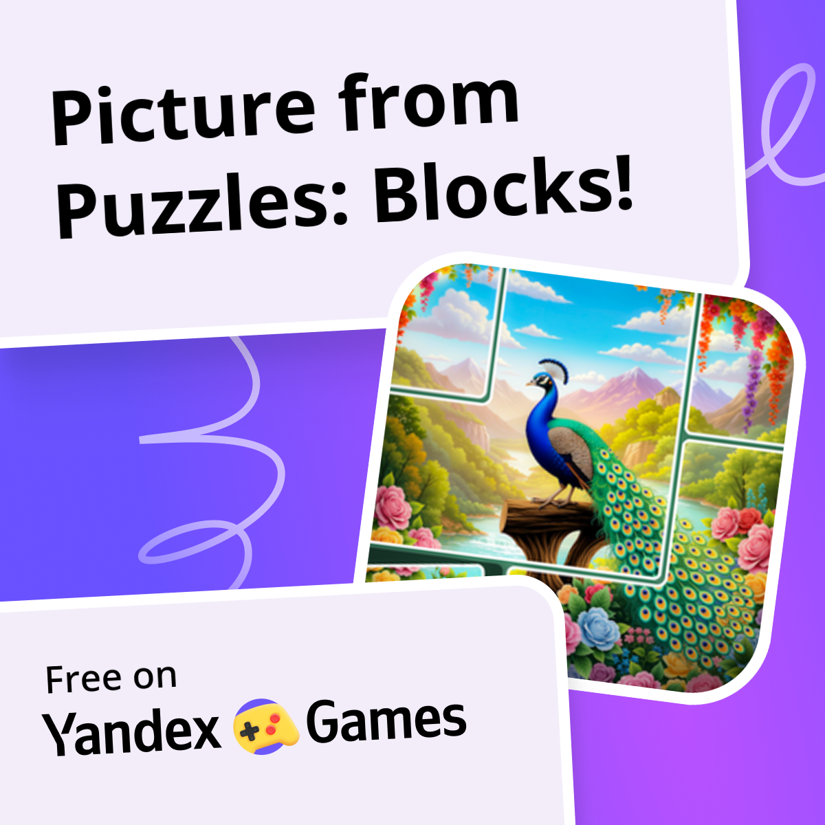 Picture from Puzzles: Blocks! - play online for free on Yandex Games