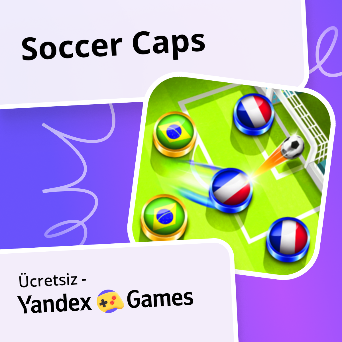Soccer Caps (Play Kings Games'den) - Yandex Games servisinde ücretsiz ...