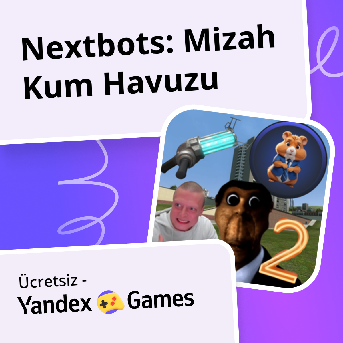 Nextbots Mizah Kum Havuzu Oynay n Yandex Games zerinde cretsiz