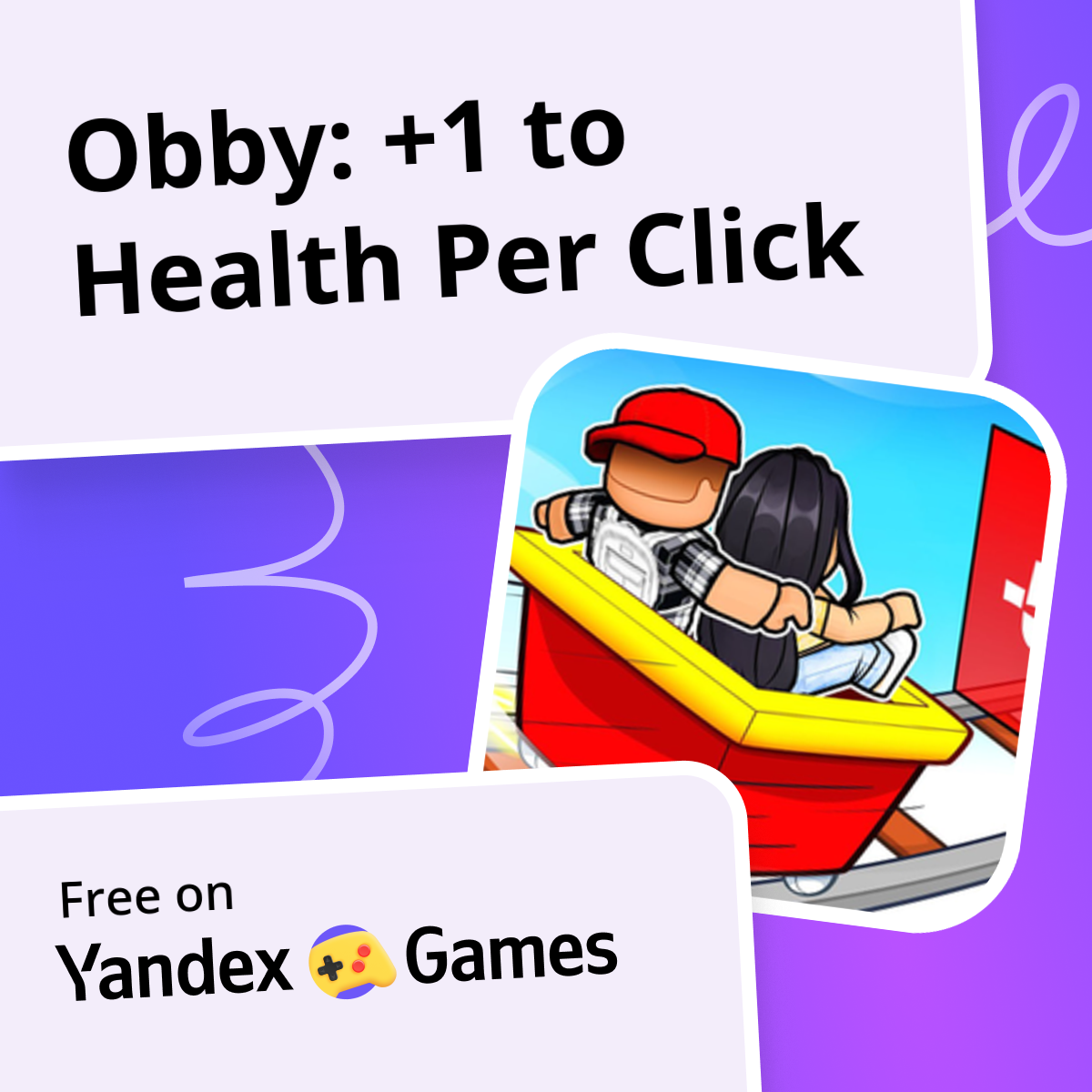 Obby: +1 to Health Per Click (by AquaGames) - play online for free on ...