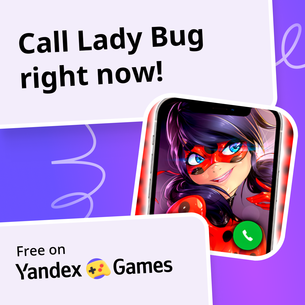 Call Lady Bug right now! (by bossYG) - play online for free on Yandex Games
