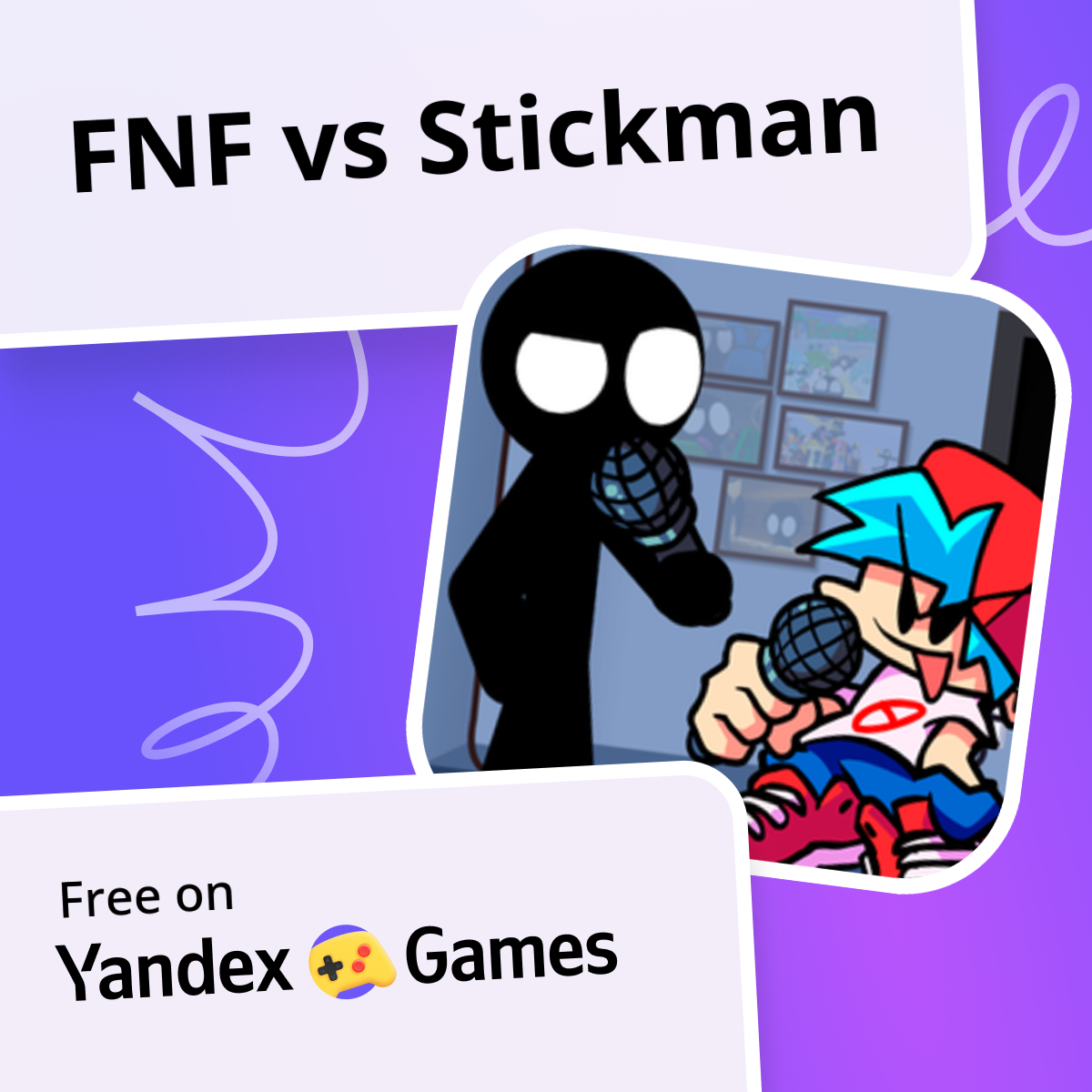 FNF vs Stiсkman - play online for free on Yandex Games