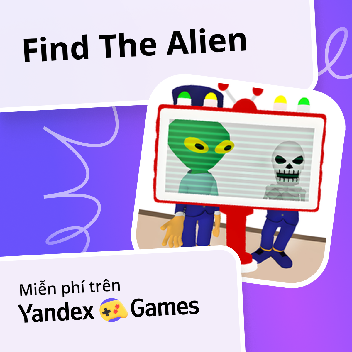 Find The Alien - chơi trực tuyến miễn phí trên Yandex Games