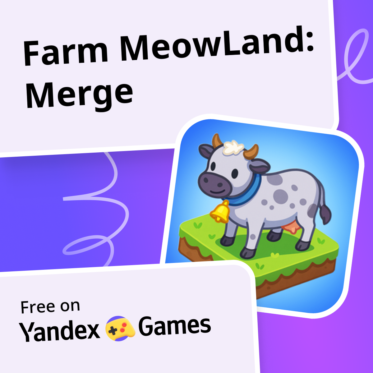 Farm MeowLand: Merge (by OM Games) - play online for free on Yandex Games