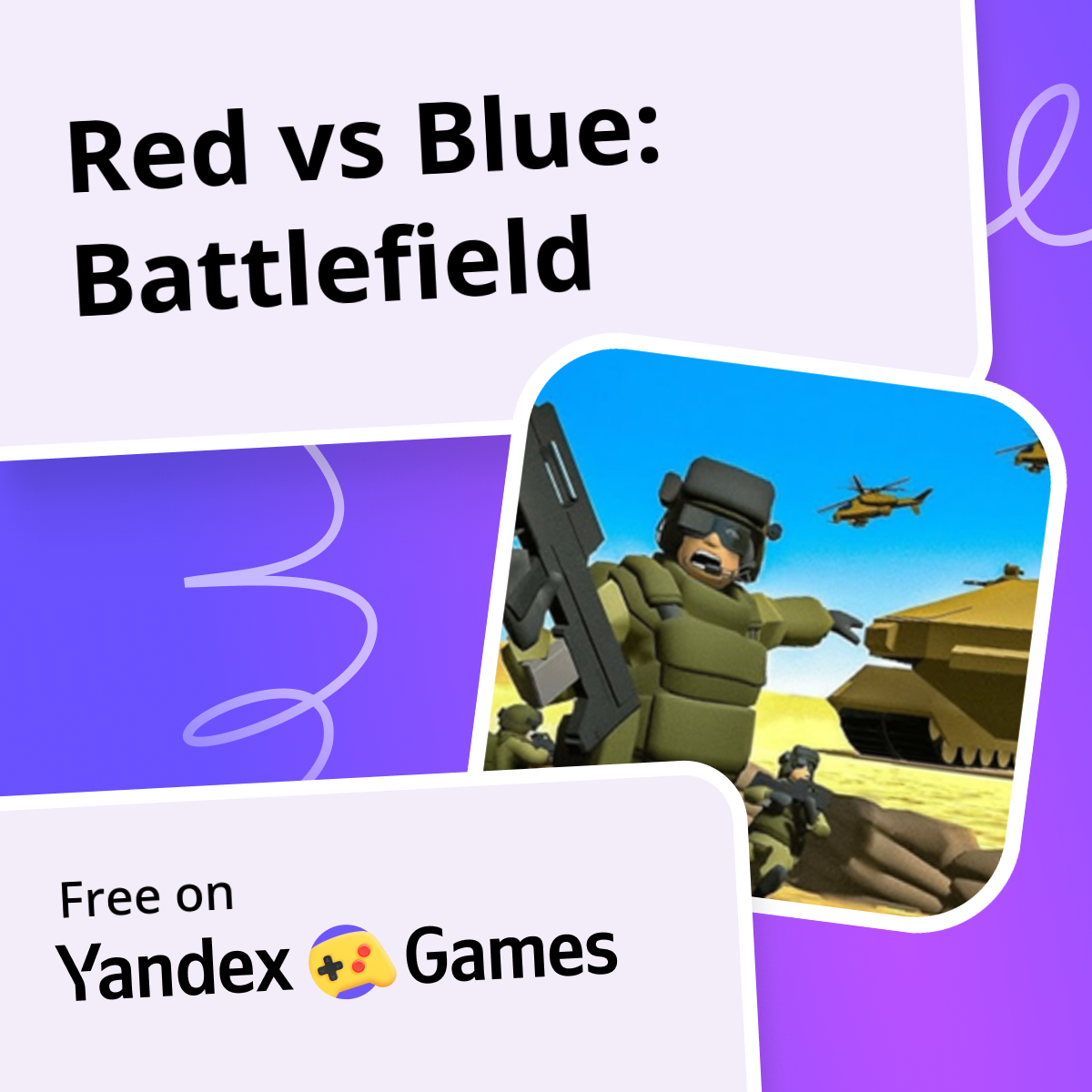 Red vs Blue: Battlefield (by RusDev) - play online for free on Yandex Games