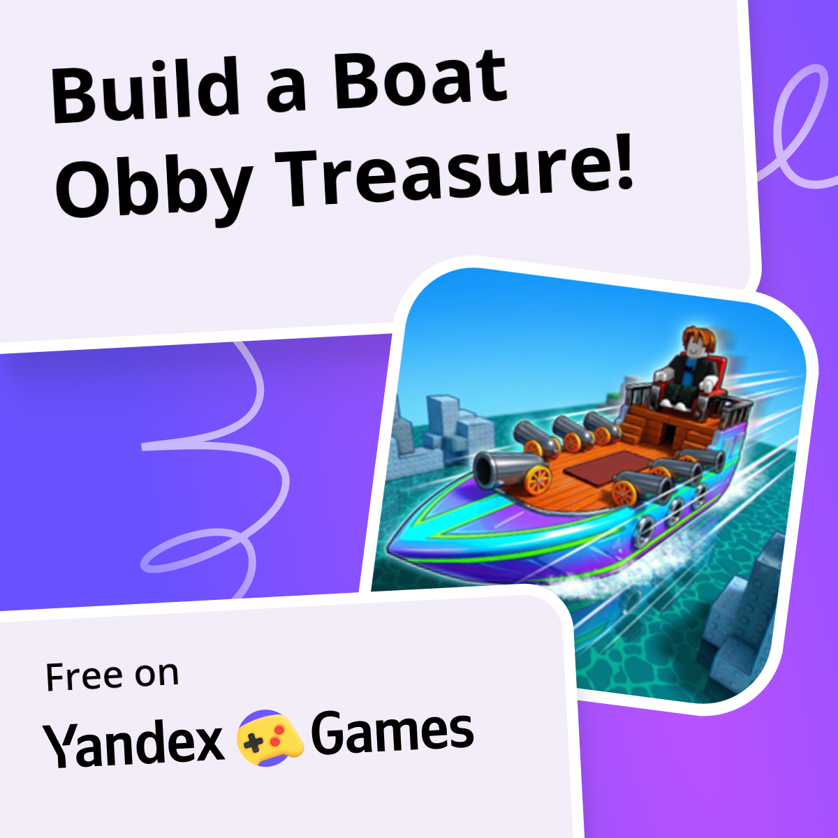 Build a Boat Obby Treasure! - play online for free on Yandex Games