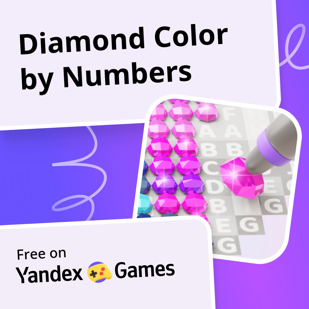 Diamond Color by Numbers (by RHM Interactive) - play online for free on ...