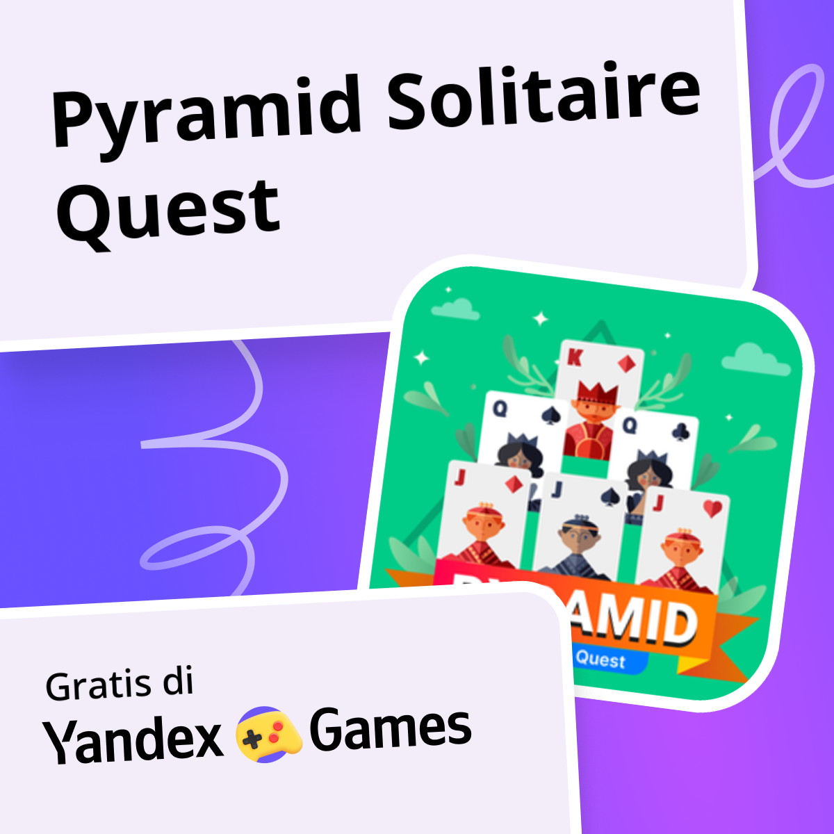Pyramid Solitaire Quest - main online gratis di Yandex Games