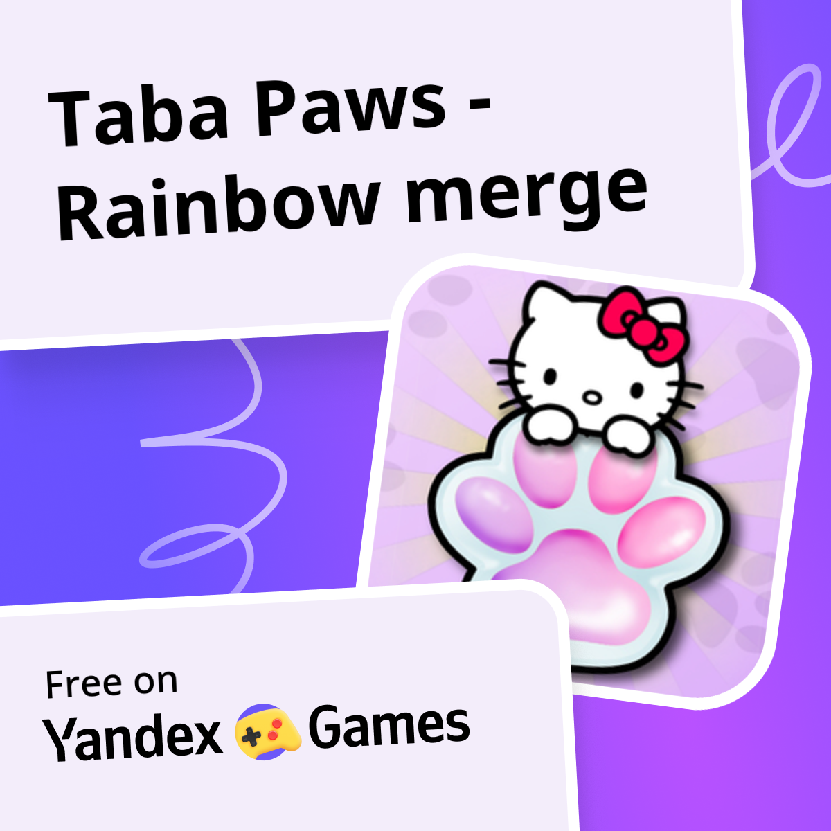 Taba Paws - Rainbow merge (by Kumiho) - play online for free on Yandex Games
