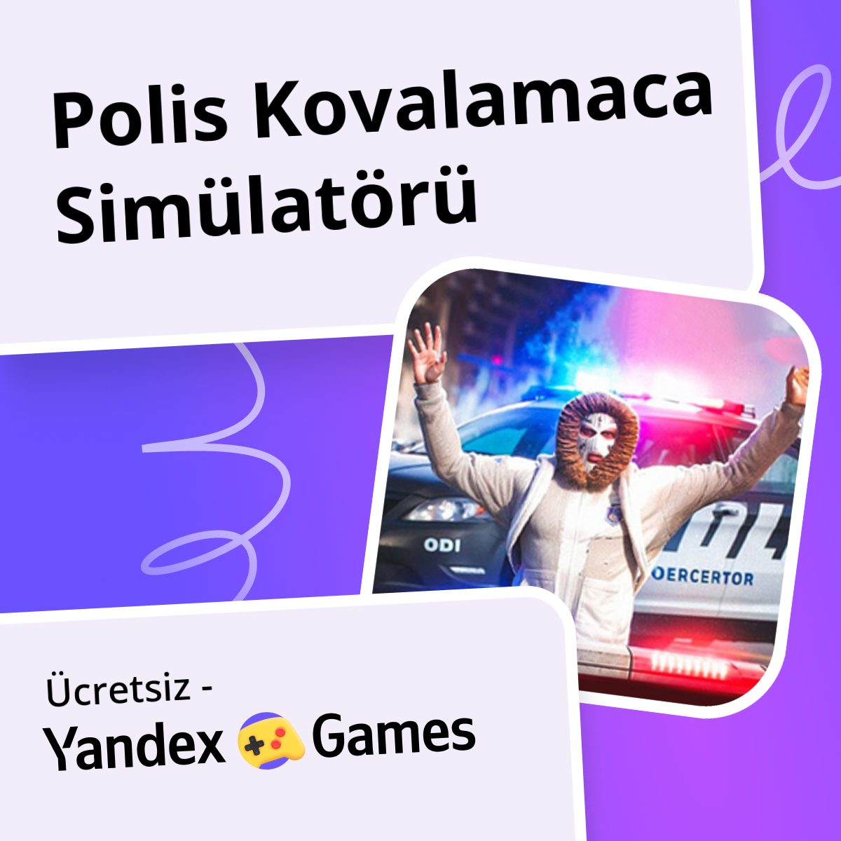 Polis Kovalamaca Simülatörü (IngArtGames'den) - Yandex Games servisinde ...