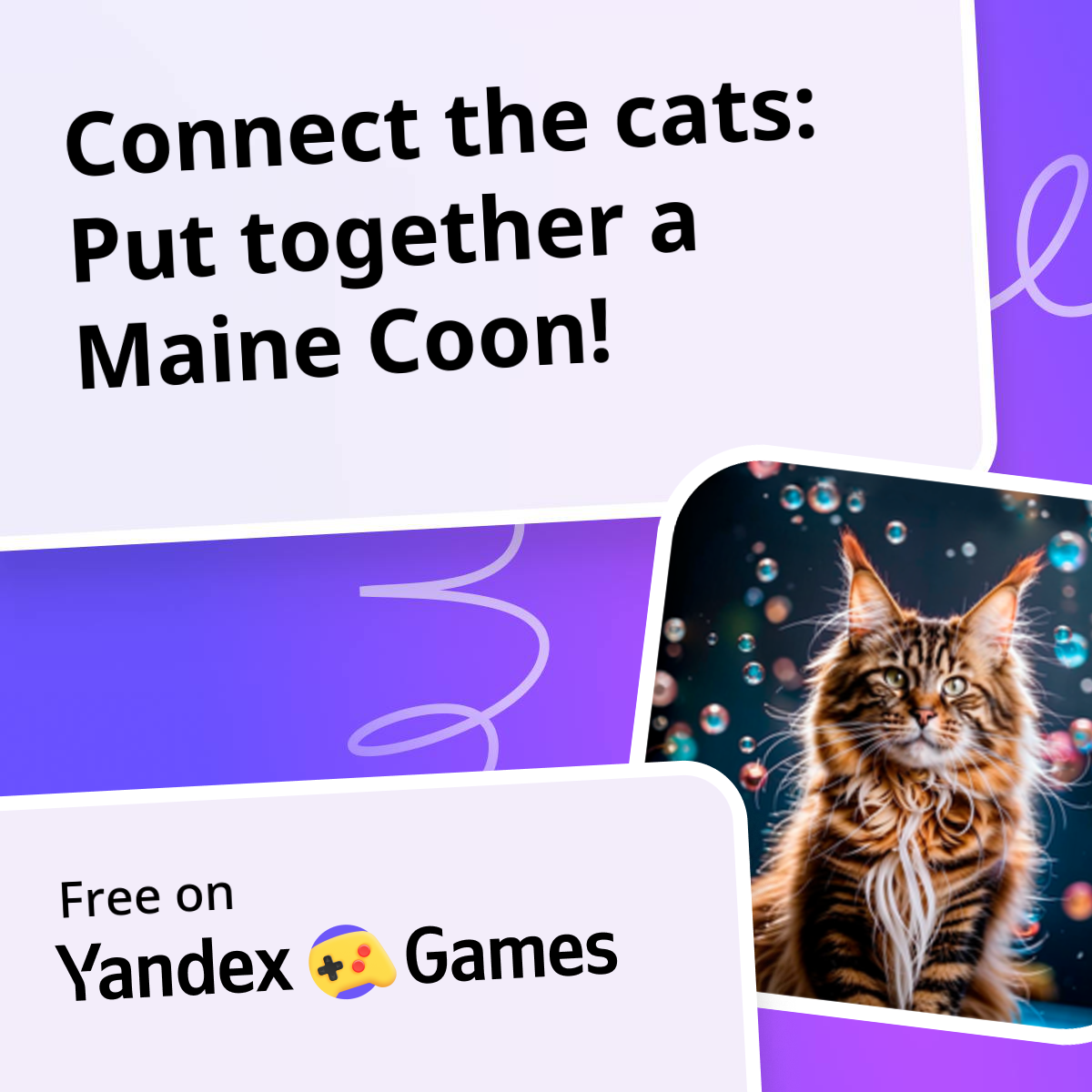 Connect the cats: Put together a Maine Coon! (by Atreot) - play online ...