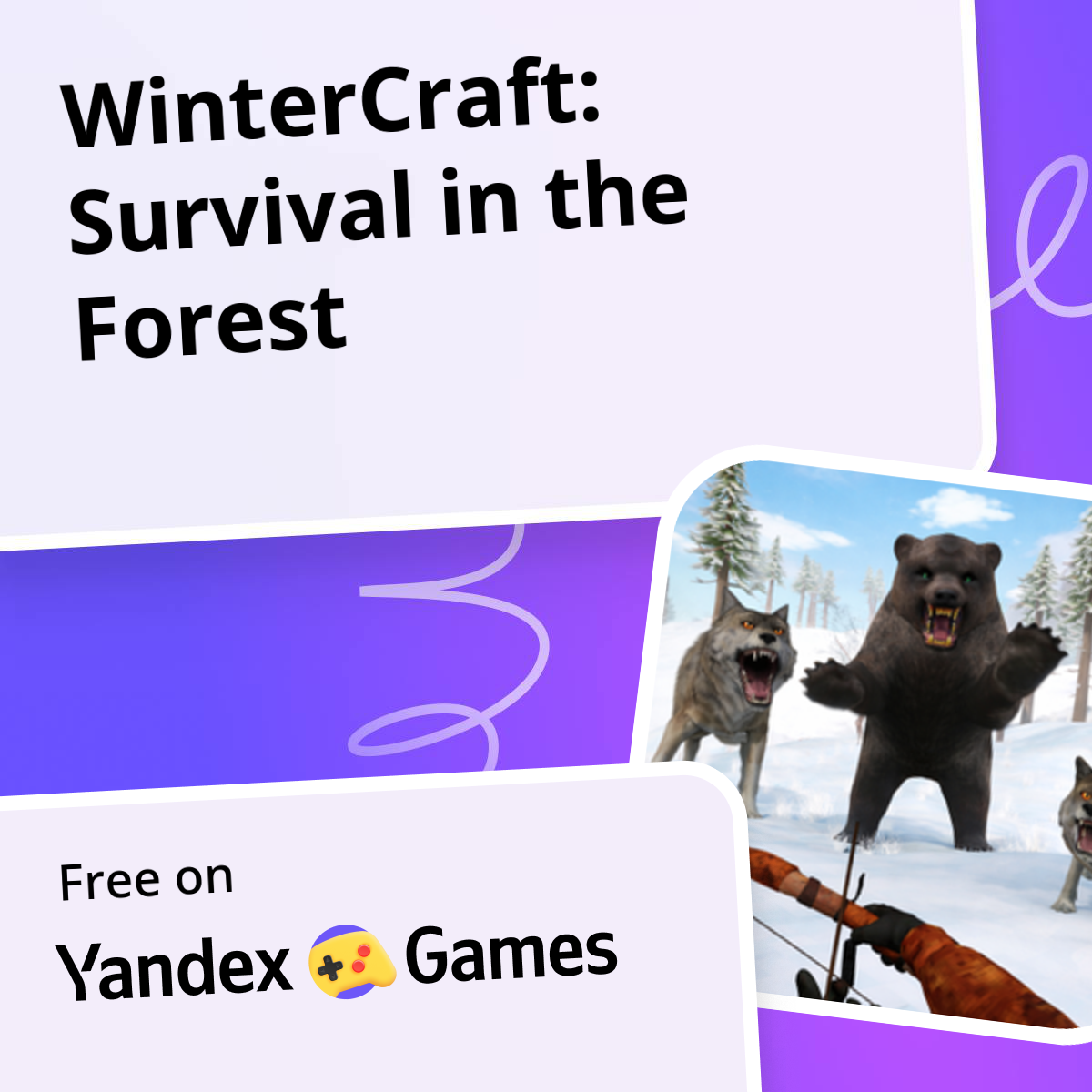 WinterCraft: Survival in the Forest - play online for free on Yandex Games