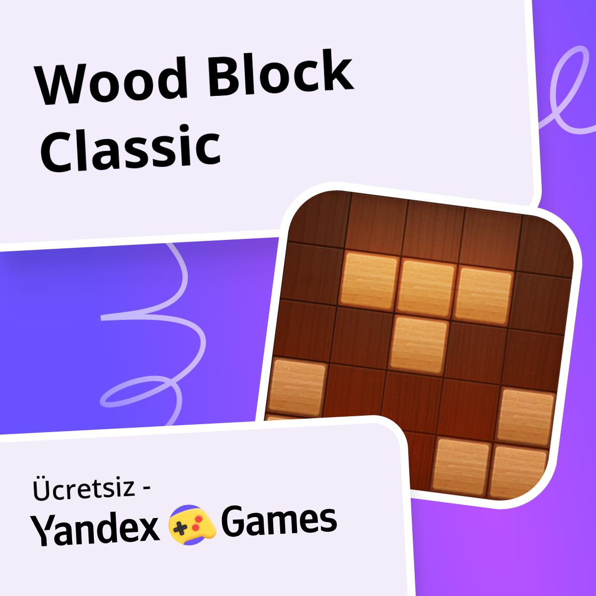 Wood Block Classic - oynayın Yandex Games üzerinde ücretsiz çevrimiçi