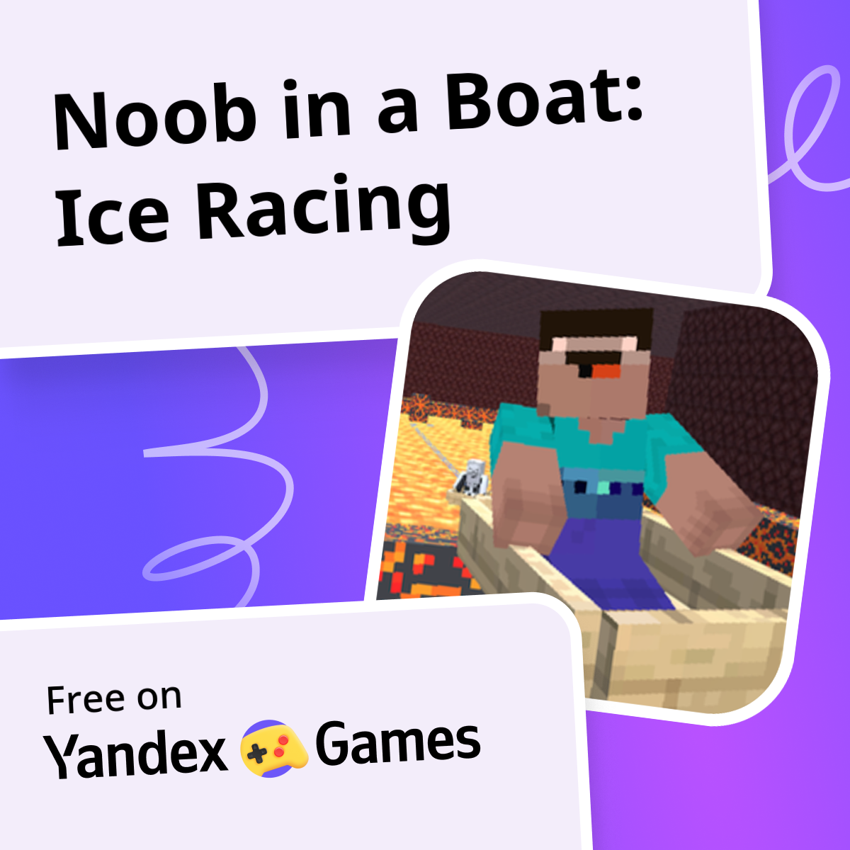 Noob in a Boat: Ice Racing (by liuapps-games) - play online for free on ...