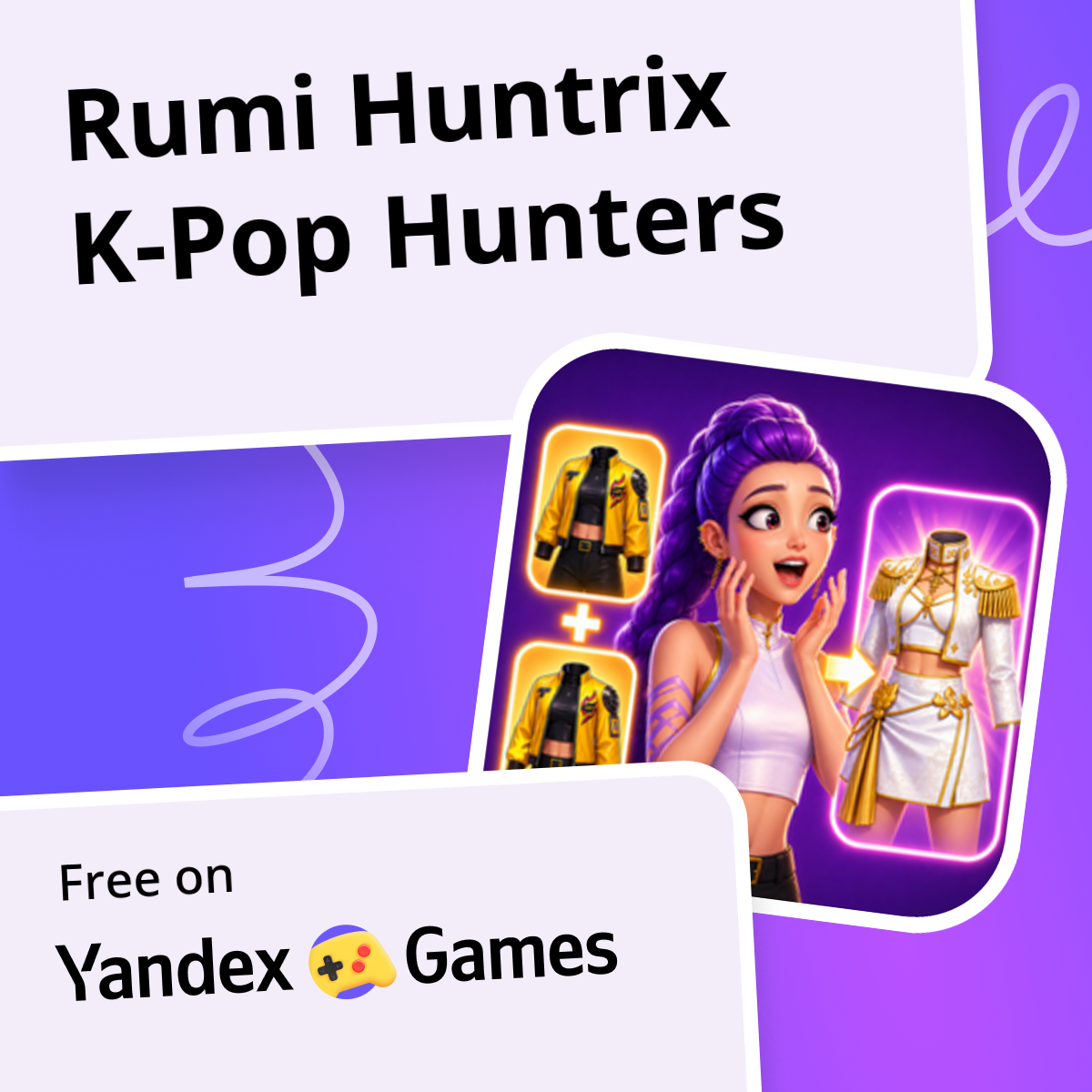 Rumi Huntrix K-Pop Hunters - play online for free on Yandex Games