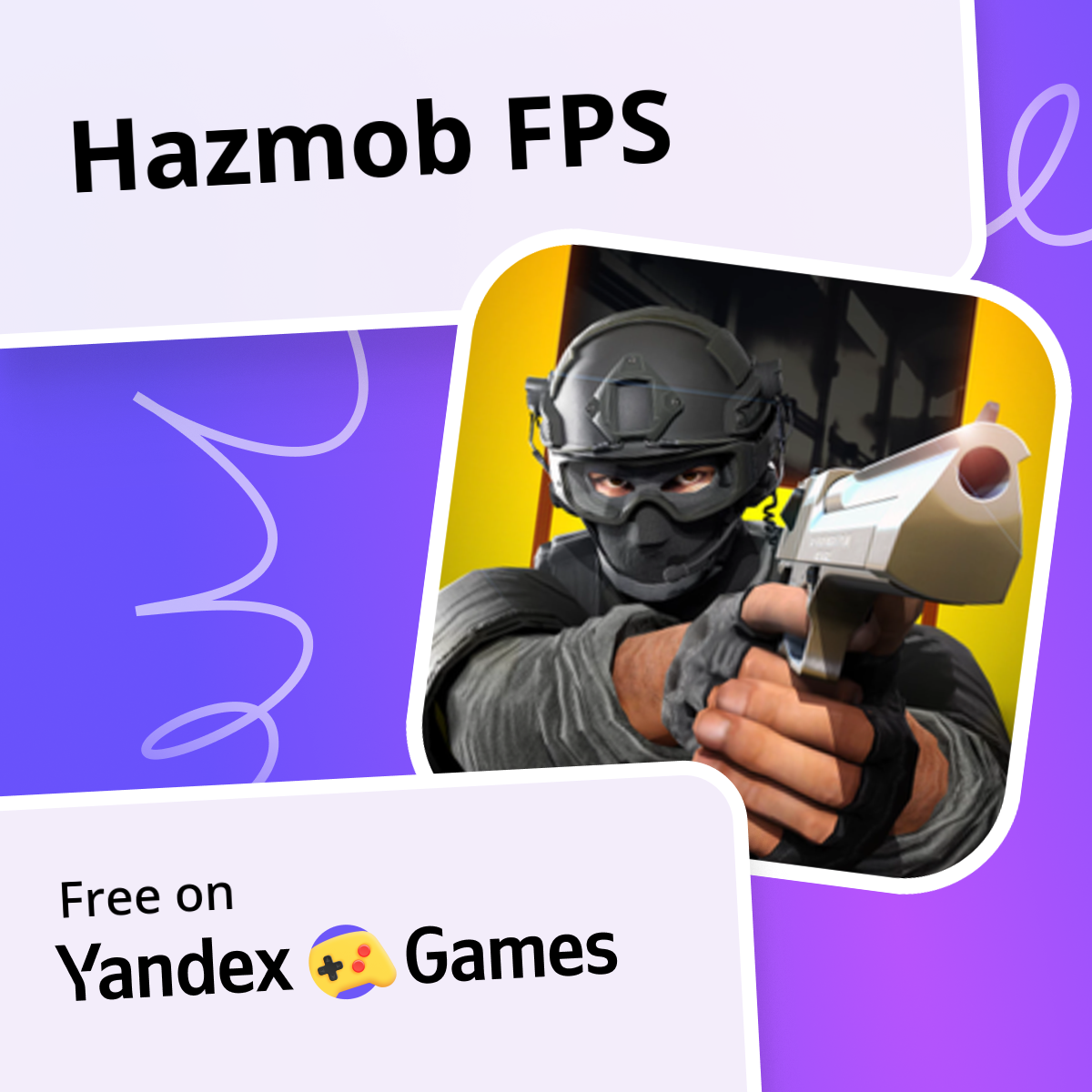 Hazmob FPS (by GamePush) - play online for free on Yandex Games
