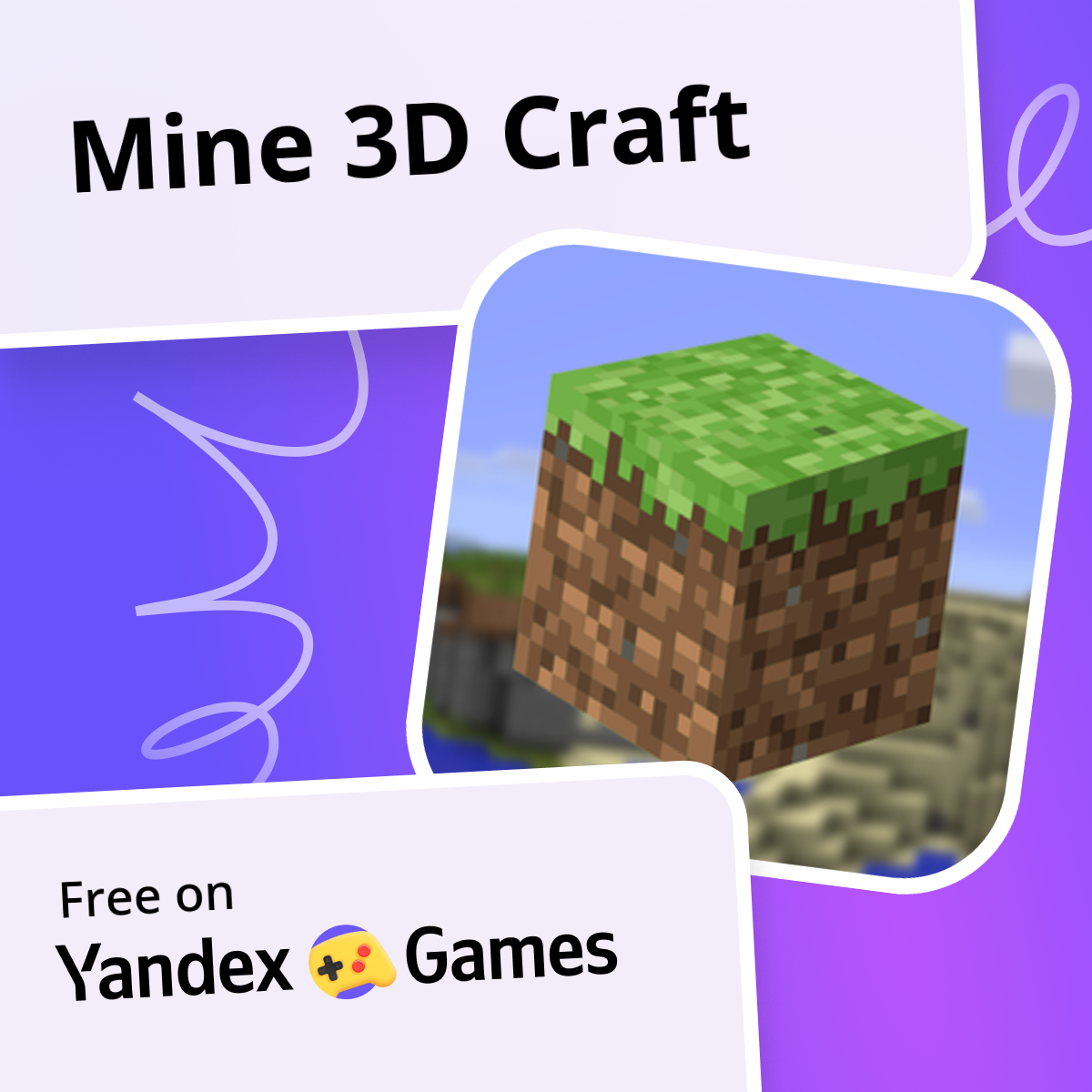 Mine 3D Craft (by LivelyDog) - play online for free on Yandex Games