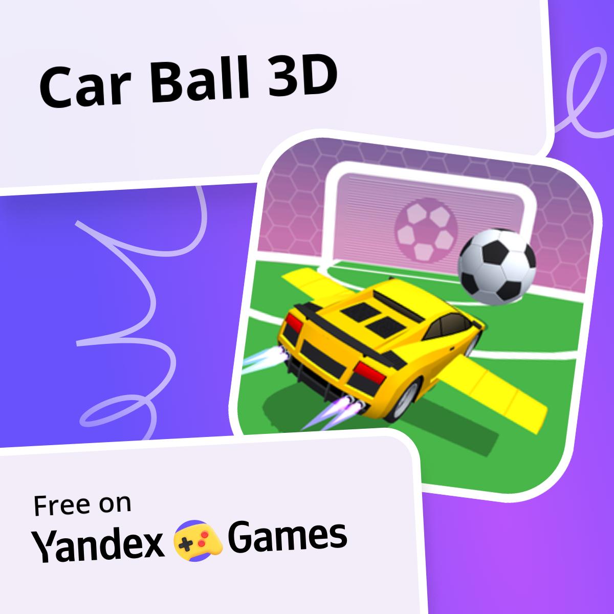Car Ball 3D - play online for free on Yandex Games