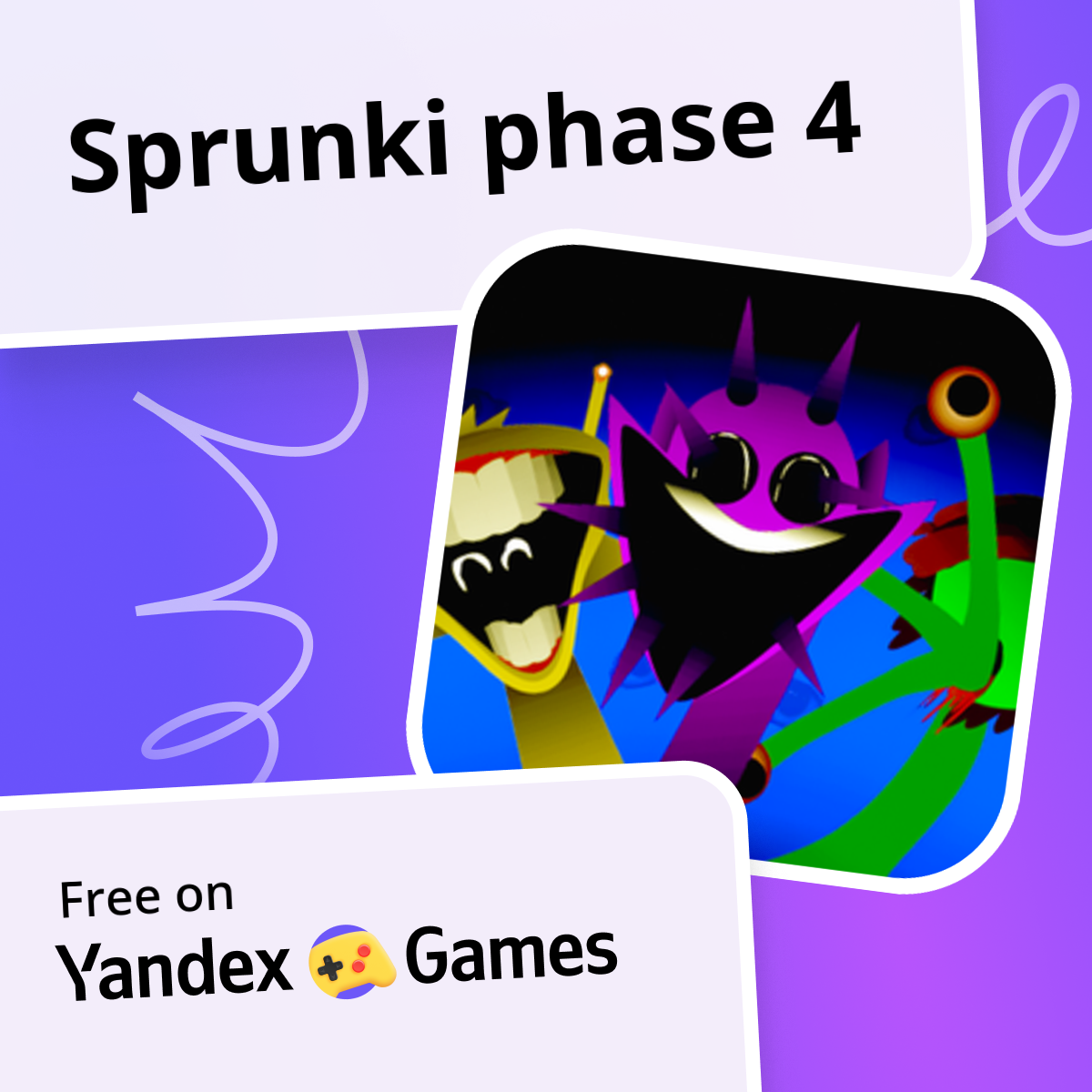 Sprunki phase 4 (by FunnyGames Studio) - play online for free on Yandex ...