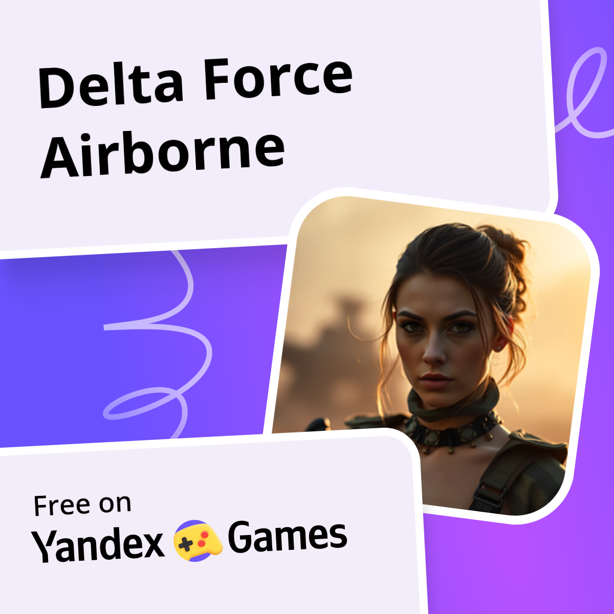 Delta Force Airborne (من Treasure Hunters) - العب على الإنترنت مجانًا على Yandex Games