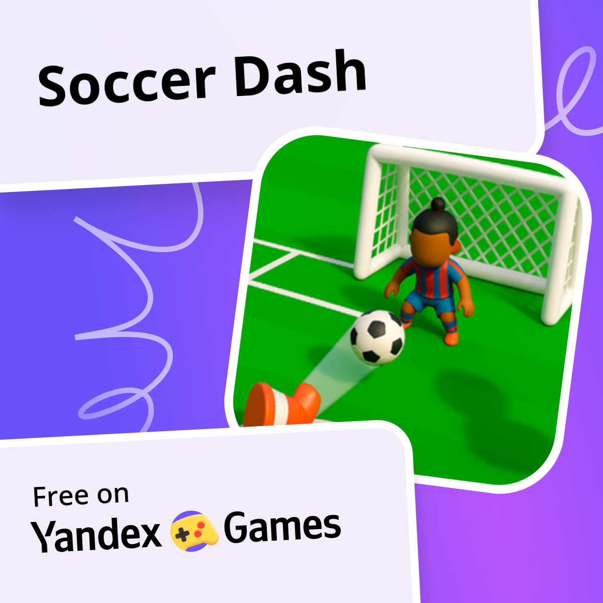 Soccer Dash (by MirraGames) - play online for free on Yandex Games