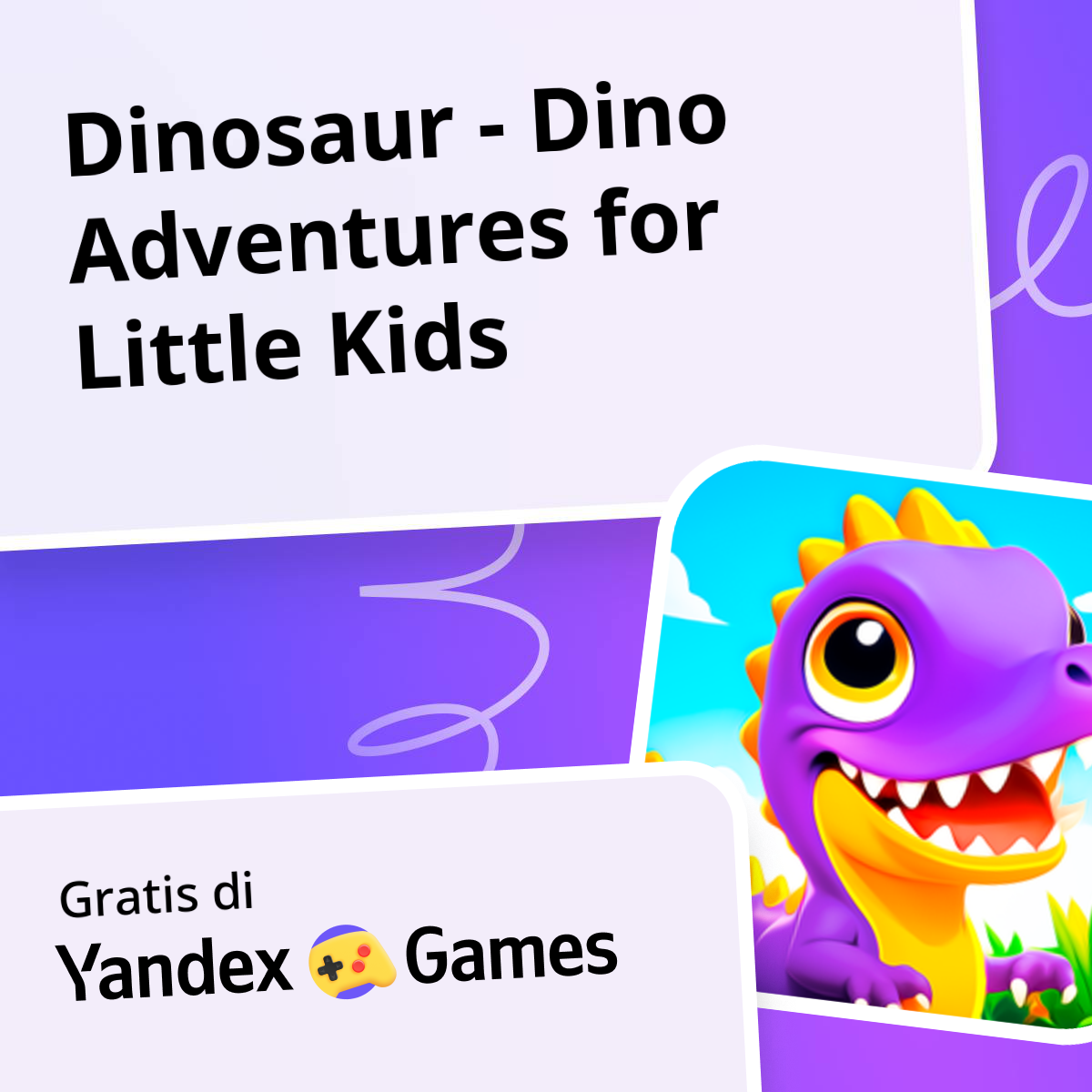 Dinosaur - Dino Adventures for Little Kids (oleh WebGames)- mainkan ...