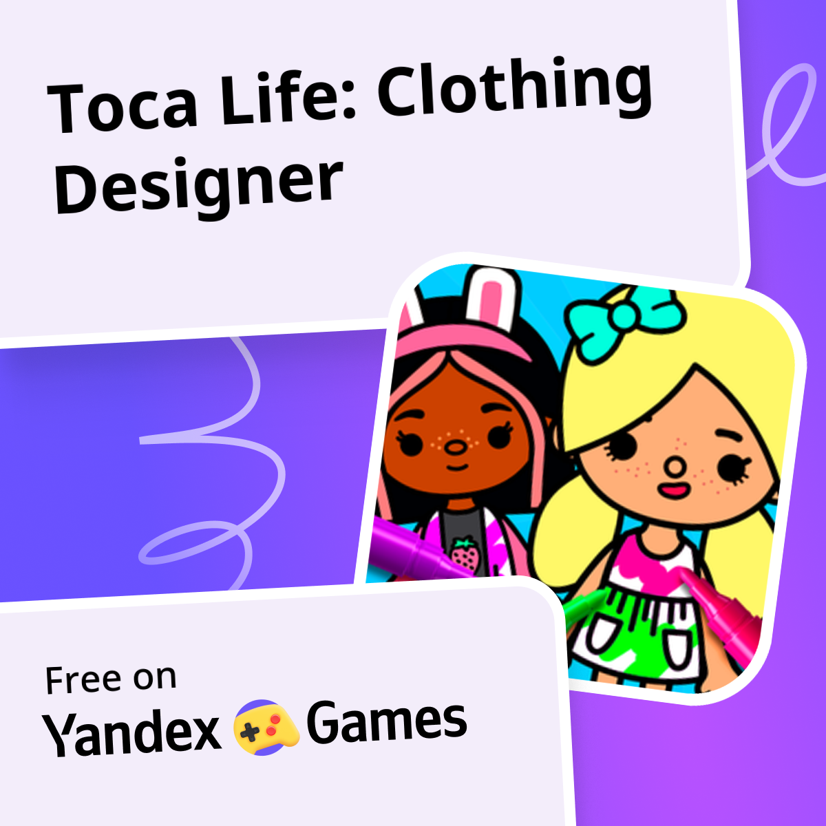 Toca Life: Clothing Designer - play online for free on Yandex Games