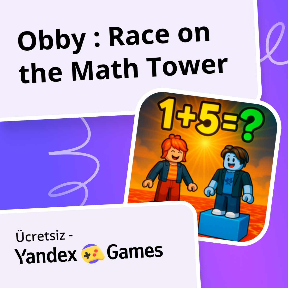 Obby : Race on the Math Tower - oynayın Yandex Games üzerinde ücretsiz ...