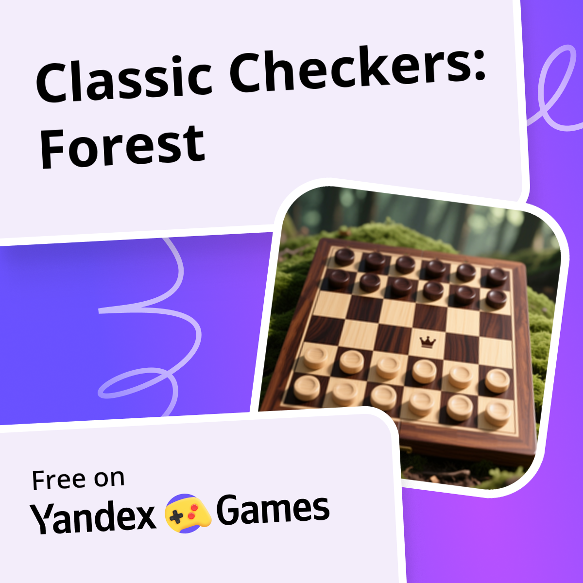 Classic Checkers: Forest (by RandomGames) - play online for free on ...