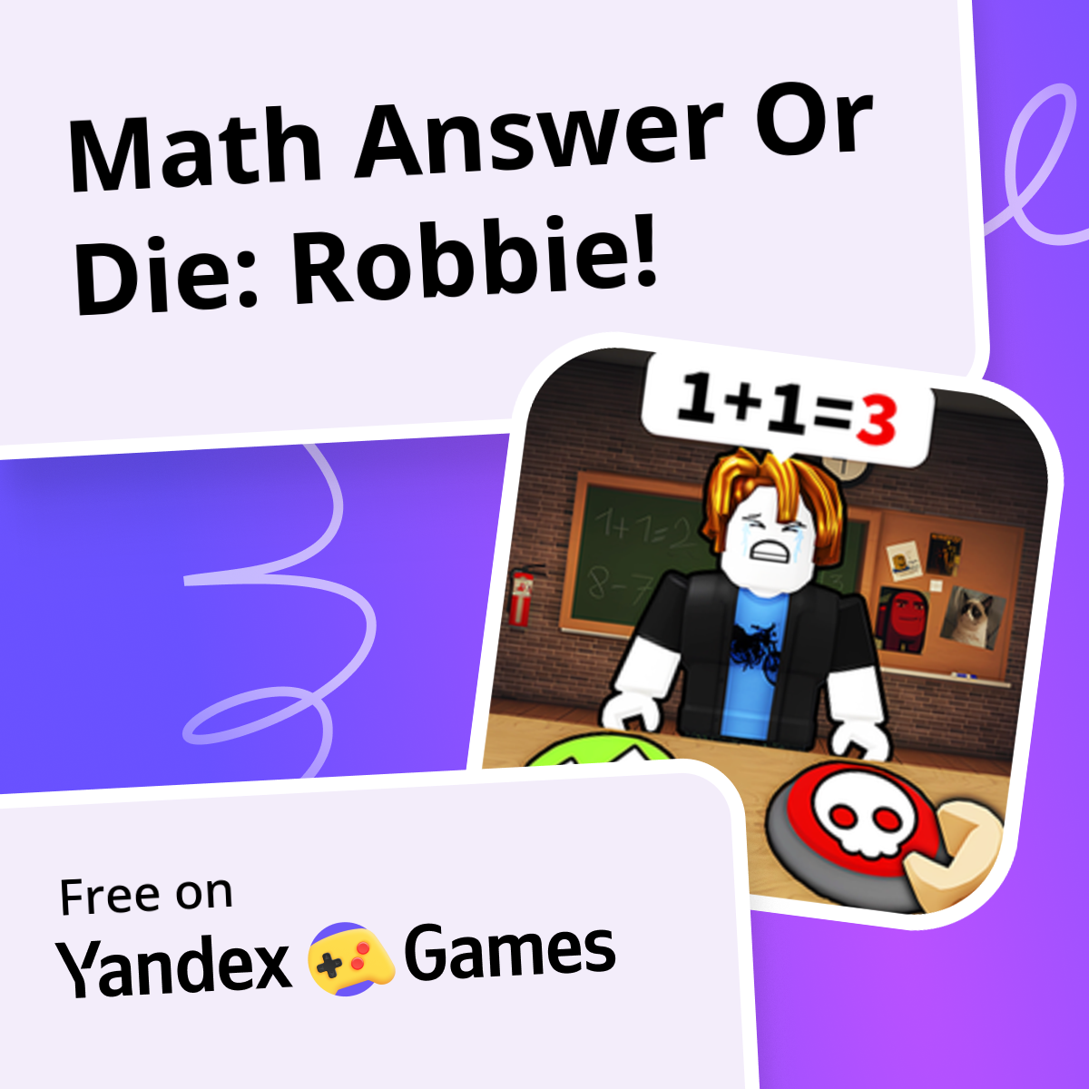 Math Answer Or Die: Robbie! (by liss48) - play online for free on ...