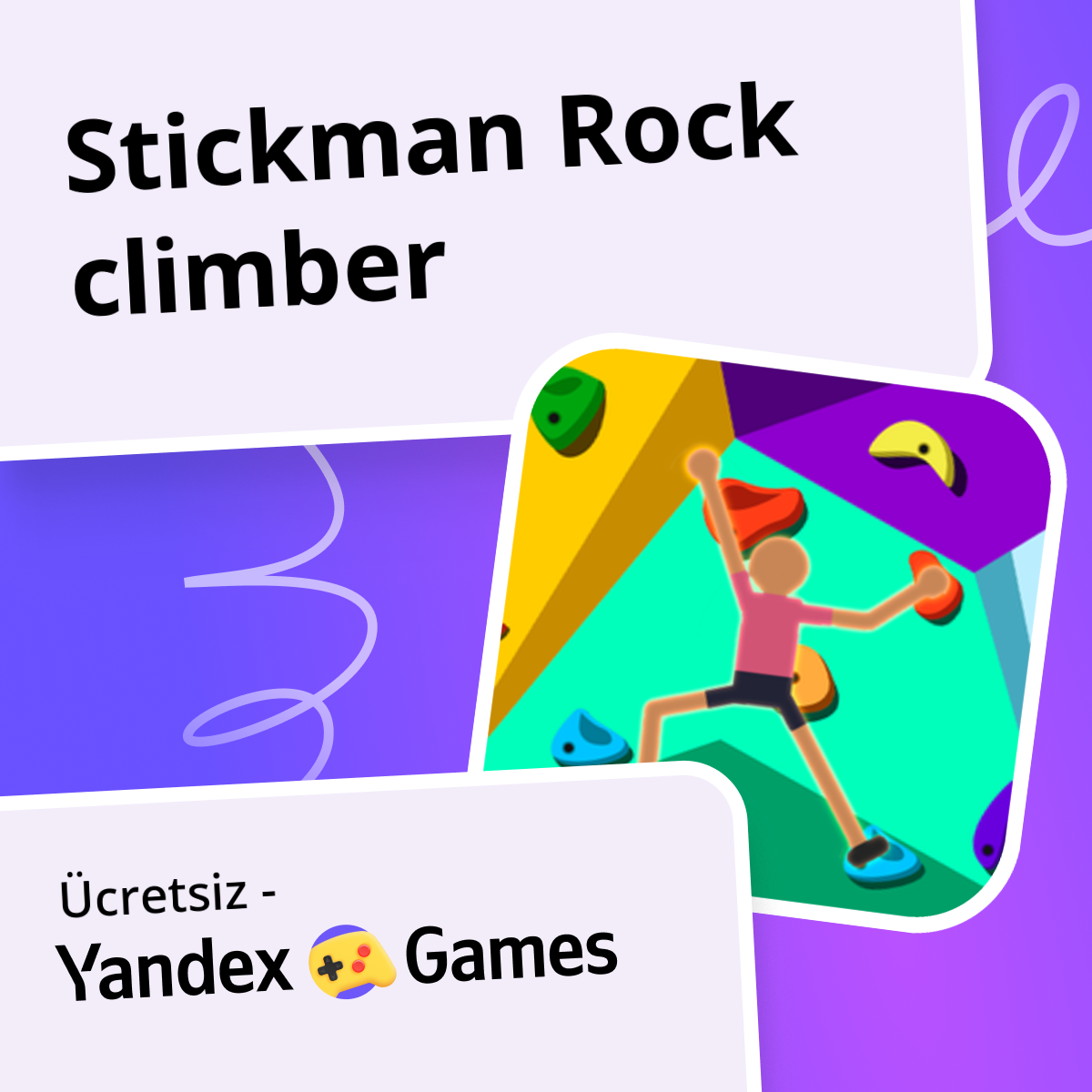 Stickman Rock climber (Just A Studio'den) - Yandex Games servisinde ...