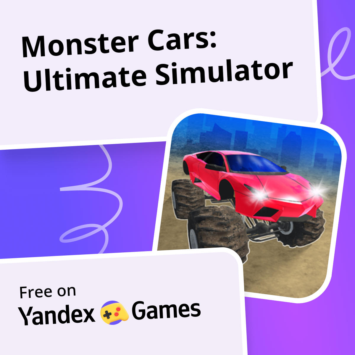 Monster Cars: Ultimate Simulator - play online for free on Yandex Games