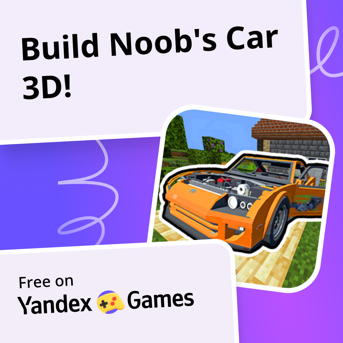 Build Noob's Car 3D! (על ידי ZoltanGames)- לשחק באינטרנט בחינם על ...