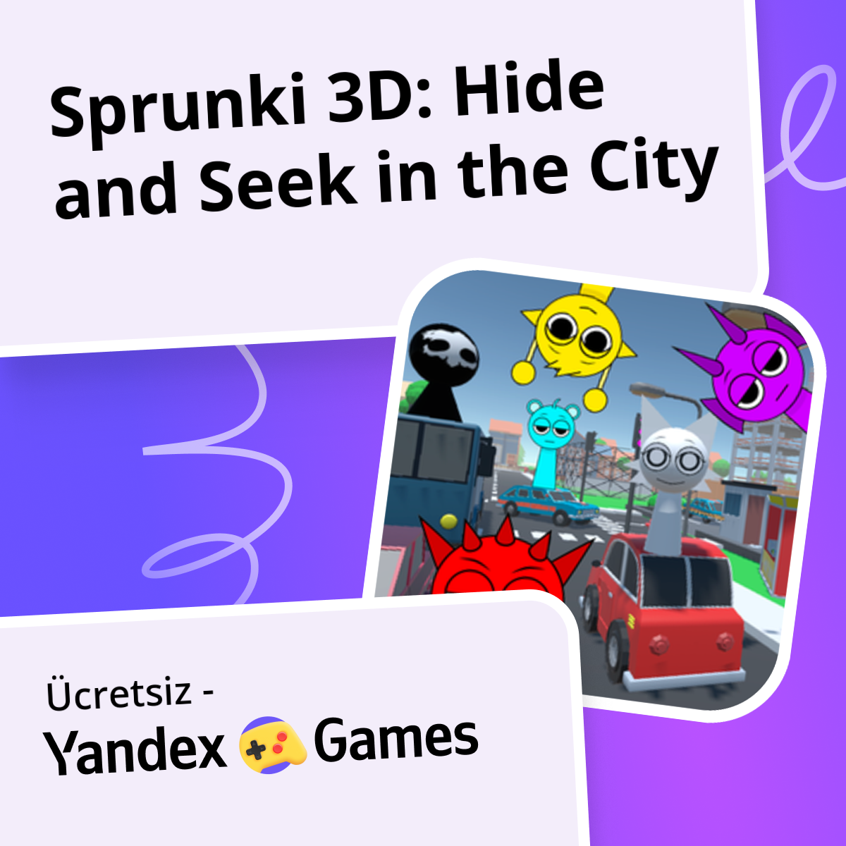 Sprunki 3D: Hide and Seek in the City (Starodymov'den) - Yandex Games ...