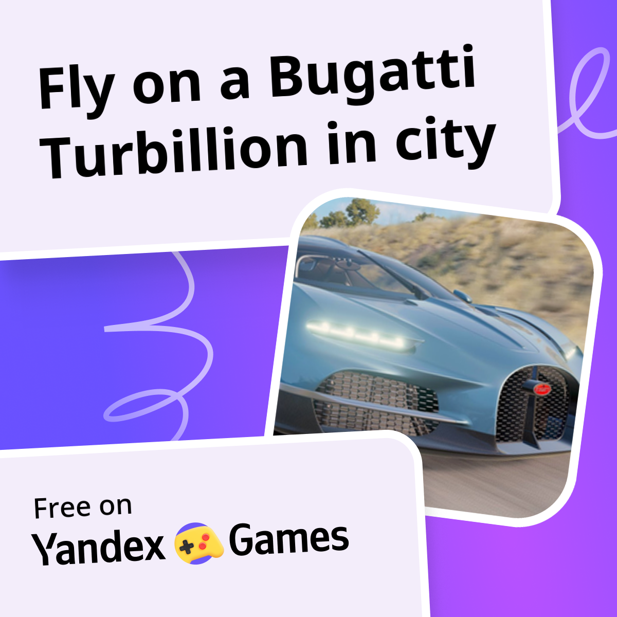 Fly on a Bugatti Turbillion in city (by TheZeex) - play online for free ...