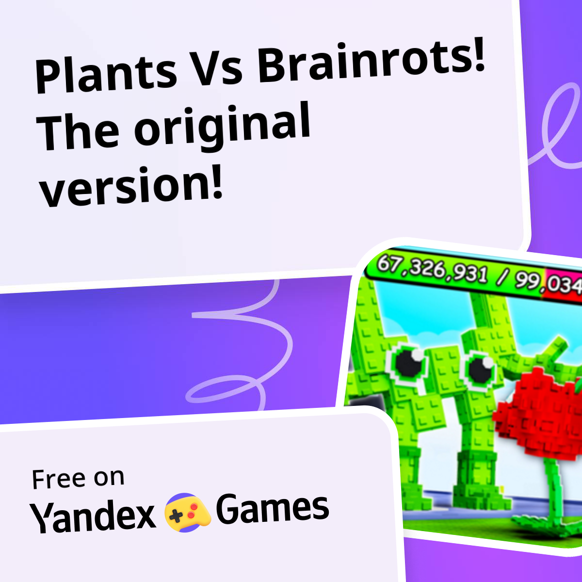Plants Vs Brainrots! The original version! - play online for free on ...
