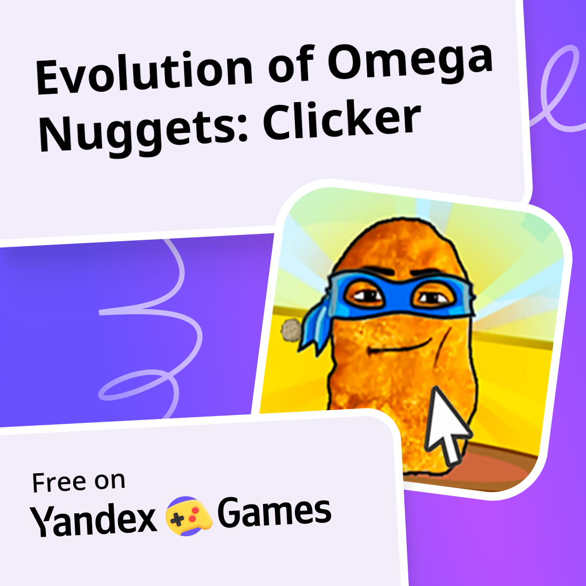 Evolution of Omega Nuggets: Clicker (by BaBylON) - play online for free on Yandex Games