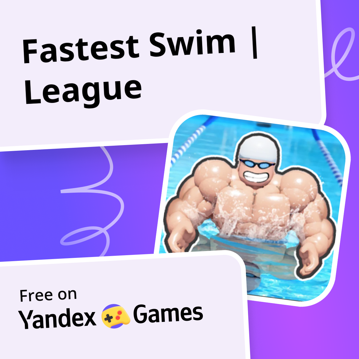 Fastest Swim | League - play online for free on Yandex Games