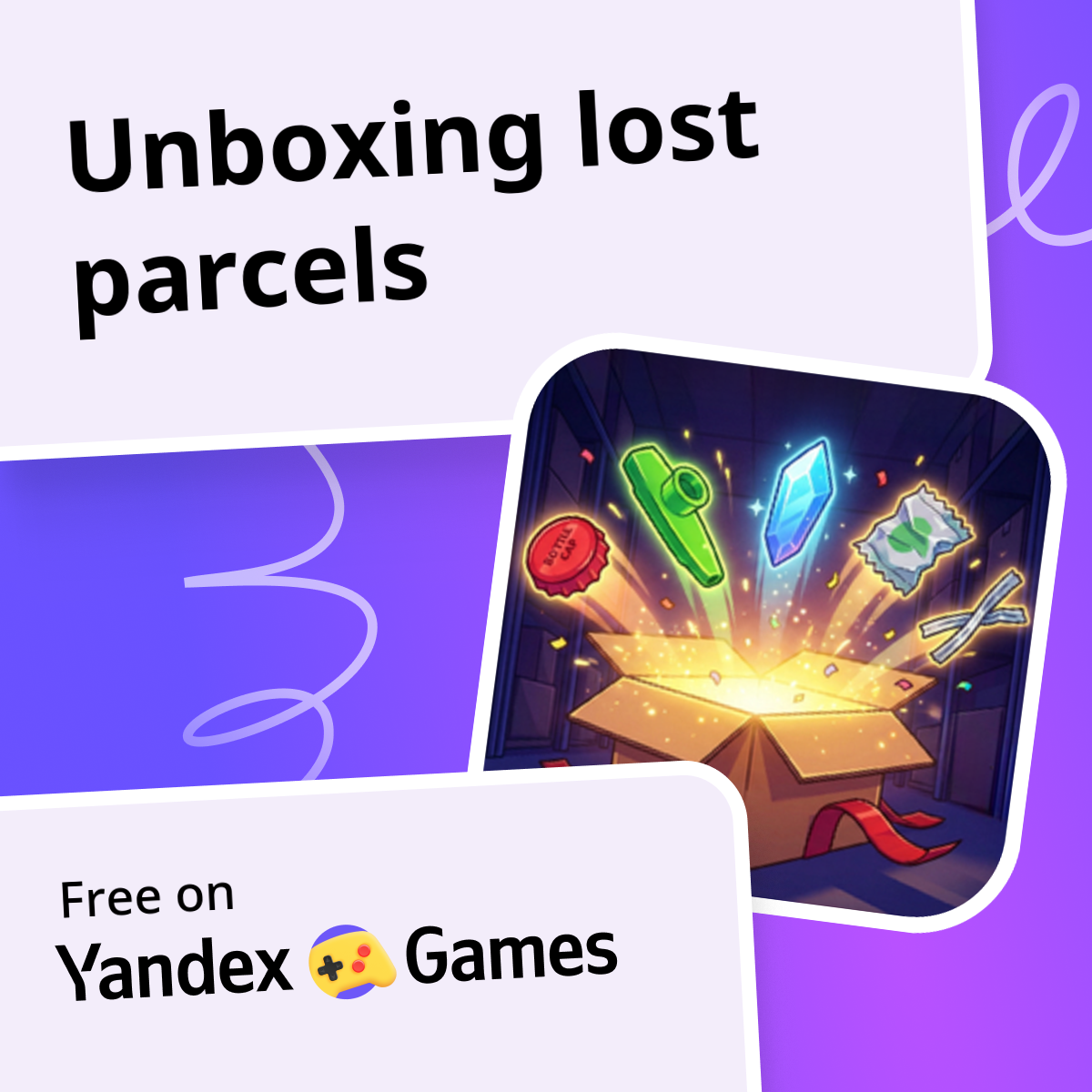 Unboxing lost parcels (by Samogon) - play online for free on Yandex Games