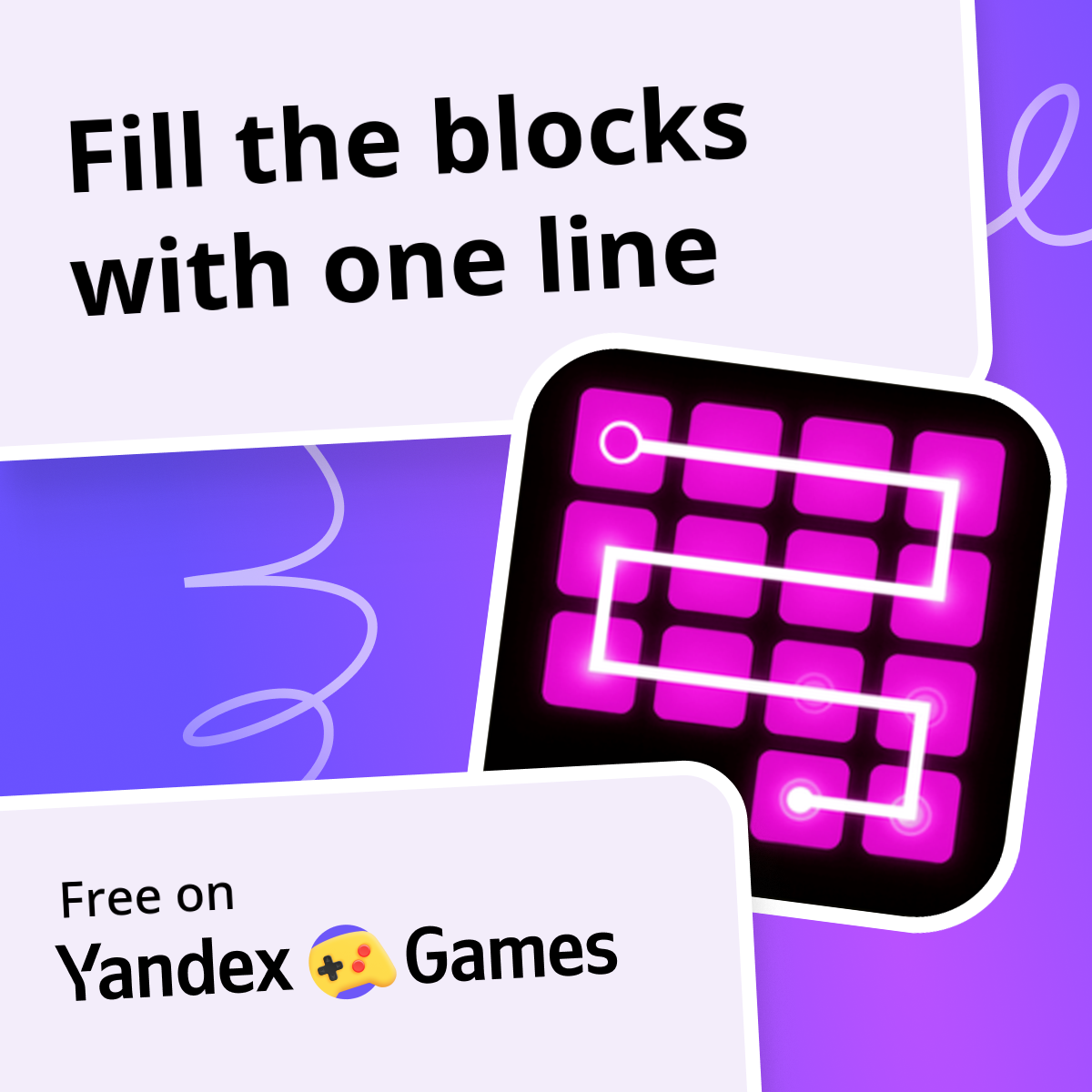 Fill the blocks with one line (by AKSPLAY) - play online for free on ...