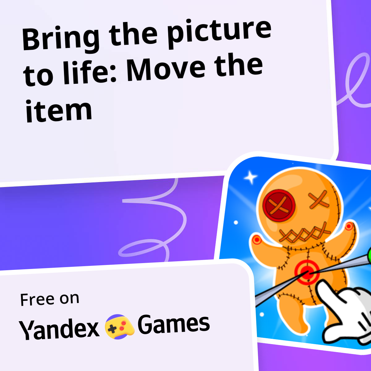 Bring the picture to life: Move the item - play online for free on ...